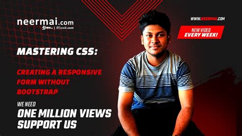 Mastering Css Creating A Responsive Form Without Bootstrap Youtube