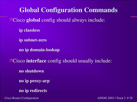 Ppt Cisco Router Configuration Basics Presented By Mark Tinka Uganda Powerpoint Presentation