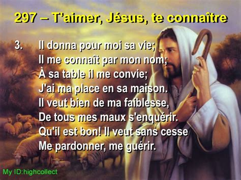 PPT 297 Taimer Jésus te connaître PowerPoint Presentation ID
