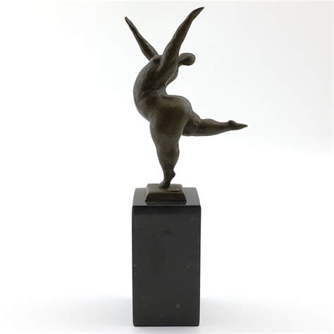 BRONZE NUDE STATUE J B Deposee Bronze Paris Seal Marked Artist Signed
