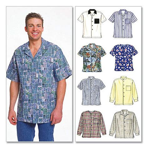 Mccalls Pattern Mens Shirts Xxl