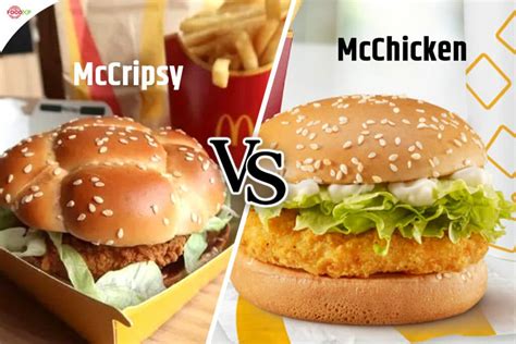 McDonald S McCrispy Vs McChicken Which One Is Better TheFoodXP