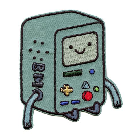 Adventure Time Bmo Patch Cartoon Network Animation Embroidered Iron On