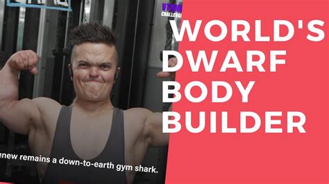 Meet The Super Strong Bodybuilding Dwarf Youtube