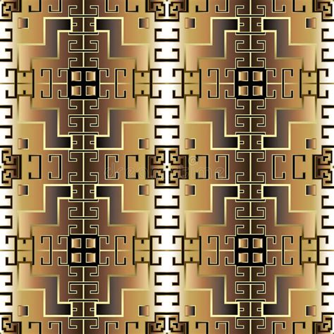 Frame Ancient Greek Meander Pattern Stock Illustrations Frame