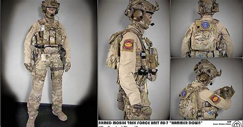 Scp Foundation Armed Mobile Task Force Unit Nu 7 Hammer Down Cosplay Showcase Album On Imgur