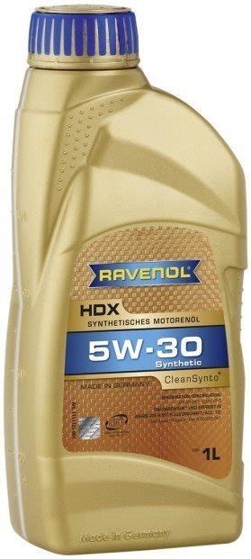 Motorový olej Ravenol HDX 5W-30, 1L — Autodíly PEMA
