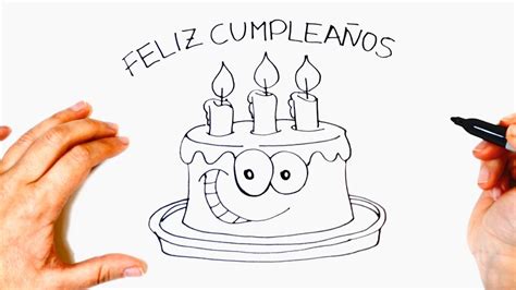 Dibujo De Un Pastel De Cumpleanos Para Imprimir Dibujando Con Vani