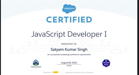 Satyam Singh On Linkedin Salesforce Salesforcecertification