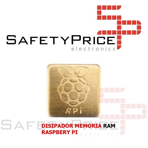 DISIPADOR COBRE PLANO PARA RASPBERRY PI Safetyprice Electronics