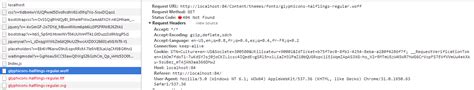Css Bootstrap Icons Not Showing In Published Aspnet Mvc Application