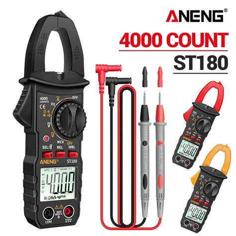 Aneng St180 Digital Tester Voltimetro Clamp Meter Multimetro