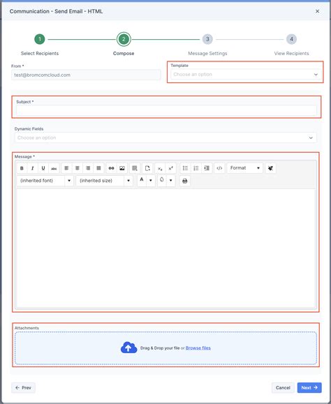How To Send Email And SMS Messages From The Babe List In Vision Bromcom Documentation Centre