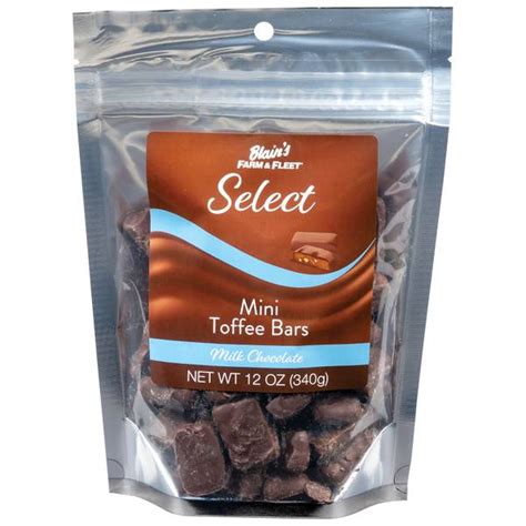 Blains Farm And Fleet Select Milk Chocolate Mini Toffee Bits 12 Oz