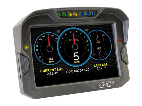 Fuel2electric Displays Gauges And Keypads Aem Cd 7 Carbon Digital Dash Display Non Logging
