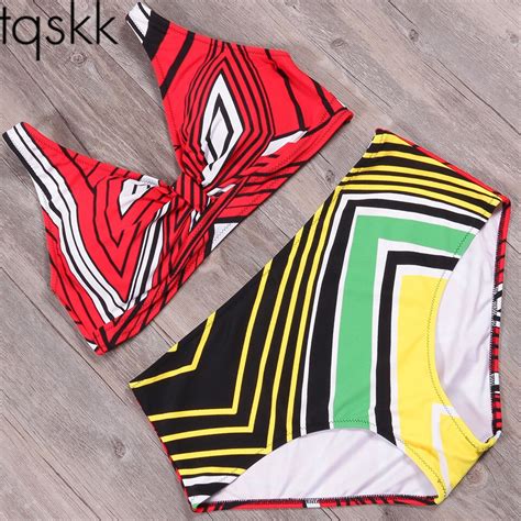 Tqskk 2019 Push Up Bikinis Women Swimsuit Swimwear Female Brazilian