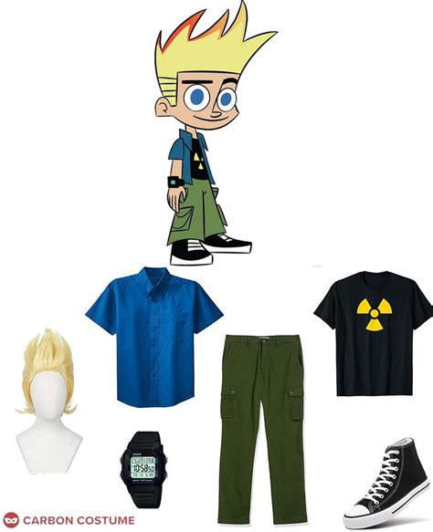Make Your Own Johnny Test Costume Halloween Outfits Pretty Halloween