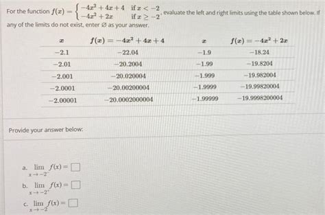 solved for the function f x {−4x2 4x 4−4x2 2x if x