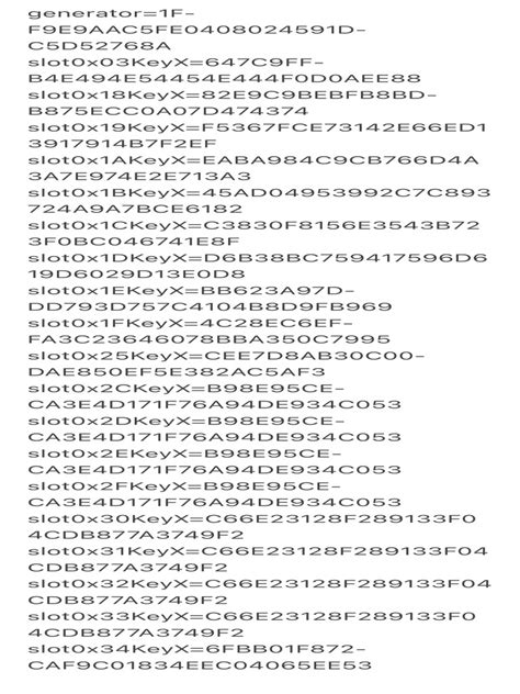 aes keys pdf