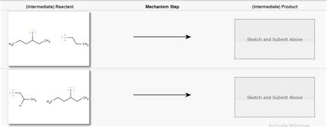Solved (Intermediate) Reactant Mechanism Step (Intermediate) | Chegg.com