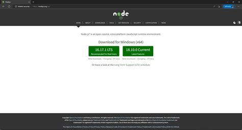 Nodejs Nodejs And Npm Installation On Windows