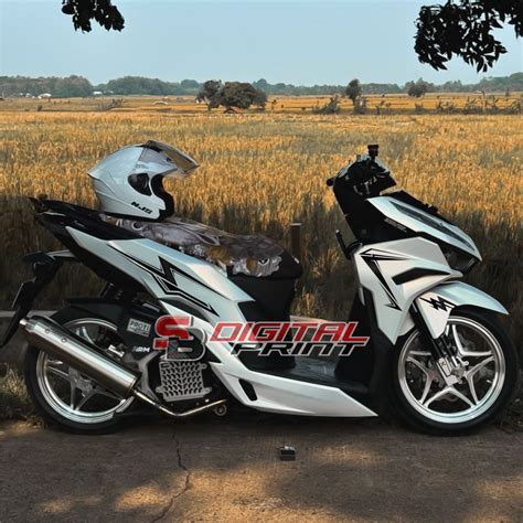 Jual Striping Transparan Vario 125 New Striping Vario Cbs 125 Iss