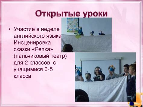Активизация речевой деятельности на уроках английского языка
