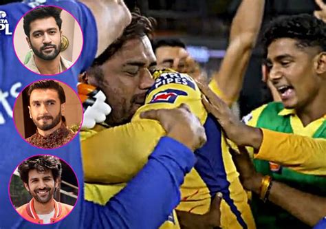 Chennai Super Kings Ipl 2023 Win Vicky Kaushal Kartik Aaryan Ranveer