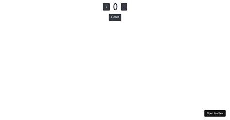 Counter Codesandbox