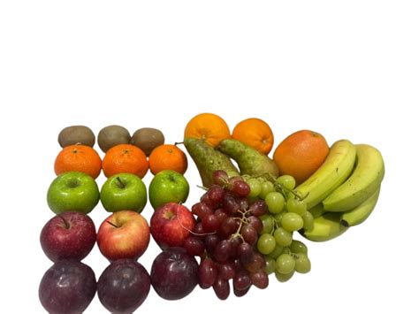 Classic Fruit Basket Small Fruit And Flowers