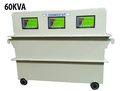KVA Oil Cooled Three Phase Servo Stabilizer For Industrial At Piece In New Delhi