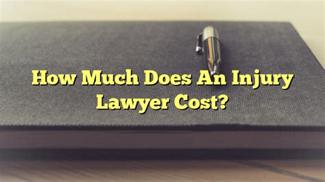 Understanding Injury Lawyer Costs The Franklin Law