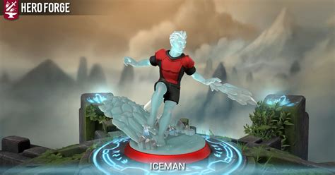 Iceman Made With Hero Forge