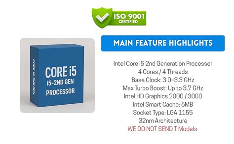 Buy Global Touch Core I5 2400 2nd Generation With Fan 31