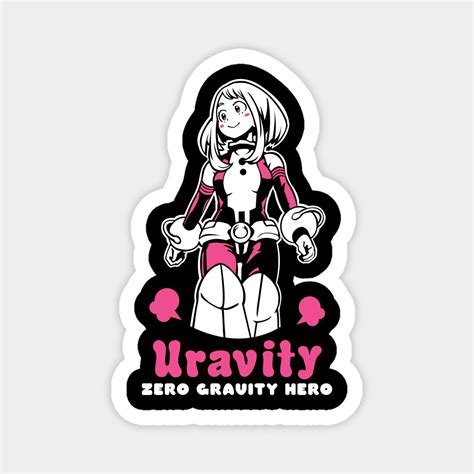 Uraraka Ochako Uravity Magnet Stickers Funny Stickers Custom Stickers
