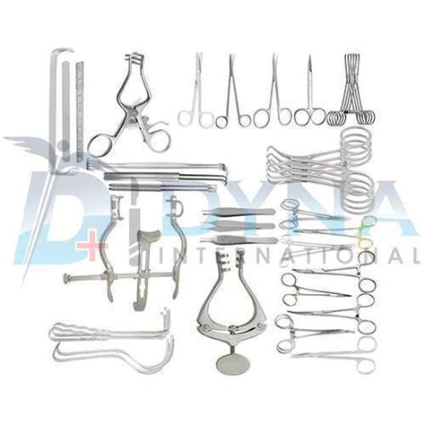Basic Pediatric Surgery Set Of 38 Pieces Surgical Instruments