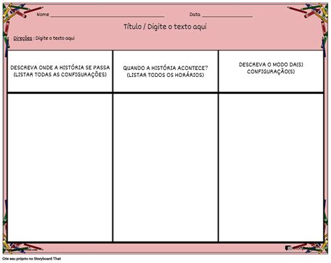 Configuração De Mapas Paisagem Cor 2 Storyboard