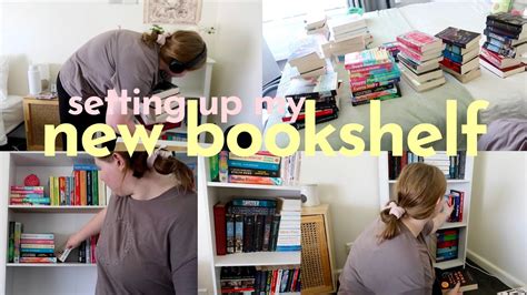 Setting Up My New Book Shelf YouTube