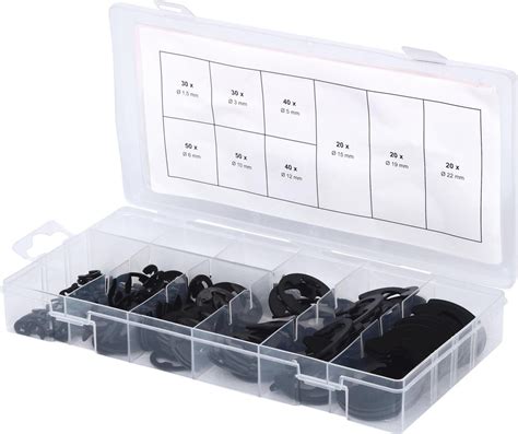 KS TOOLS Asortyment pier cieni bezpiecze stwa typu E Ø1 5 22mm KS