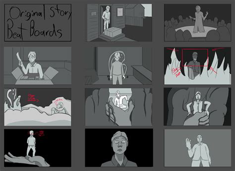 Artstation Original Short Story Beat Boards