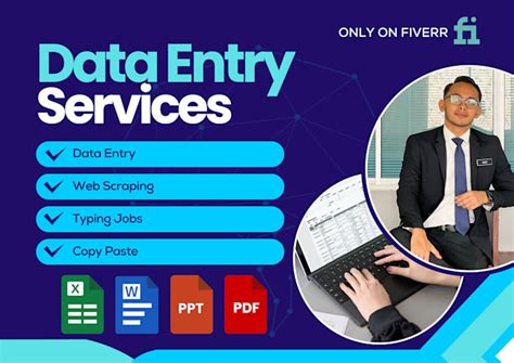 Do Fast Data Entry Web Scraping Excel Typing And Copy Paste Work By