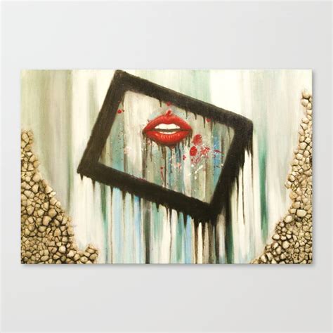 False Perception Canvas Print By Ramshackle Art Society6