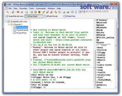 Mirc Download Windows Deutsch Bei Soft Warenet