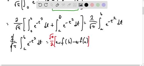 Solvedthe Error Function Erfx2√π ∫0x E T2 Dt Is Used In
