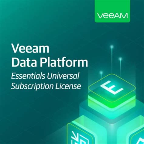 จำหน่าย Veeam Data Platform Essentials Universal Subscription