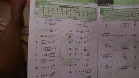 The Image Contains Two Exercises Exercise 1 Alphanumeric Line An Alph