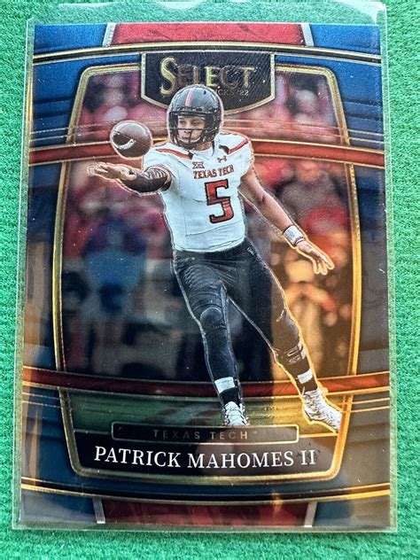 Mavin 2022 Panini Select Draft Picks Football Patrick Mahomes Ii