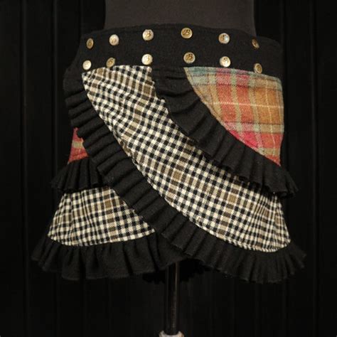 Ailsa Harris Tweed Wrap Skirt Barocco Tribal