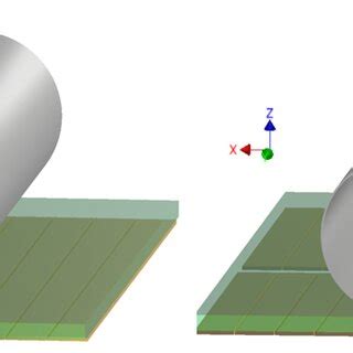 FEM Models A One Column Electrodes Array Distribution B Two Columns