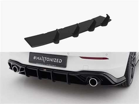 Street Pro Rear Diffuser V 3 Volkswagen Golf Gti Mk 8 Maxton Design Uk